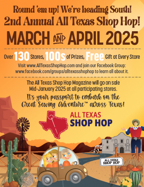 All Texas Shop Hop™ 2025 - Northwest Sewing Center