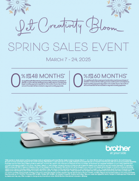 Brother Deals - Northwest Sewing Center